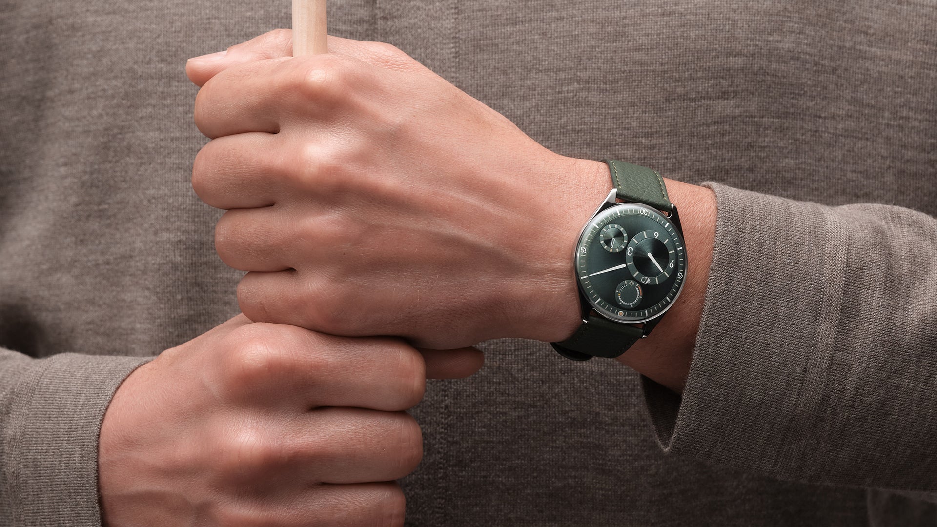 Buy the Ressence TYPE 11 Pine | Contemporary Watch